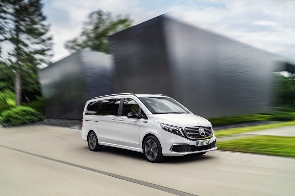 Mercedes-Benz EQV: the most luxurious electric minivan on the market ...