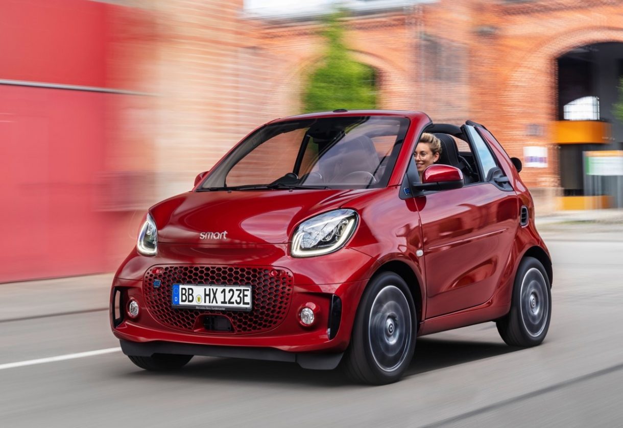 The 2020 Smart EQ Fortwo says goodbye to combustion engines