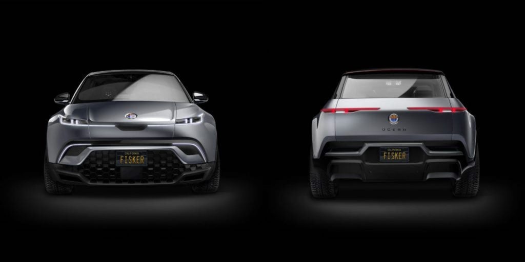 Fisker는 공식적으로 선루프가 장착된 전기 SUV Ocean을 선보입니다.