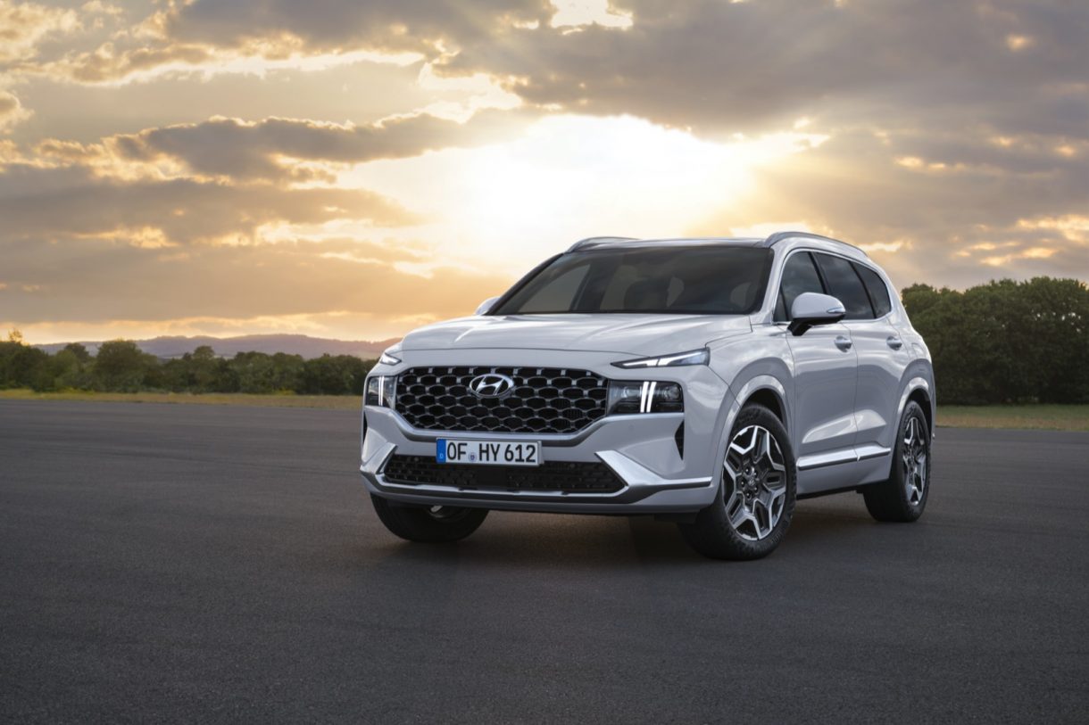 The new Hyundai Santa Fe hybrid will also have a PHEV variant