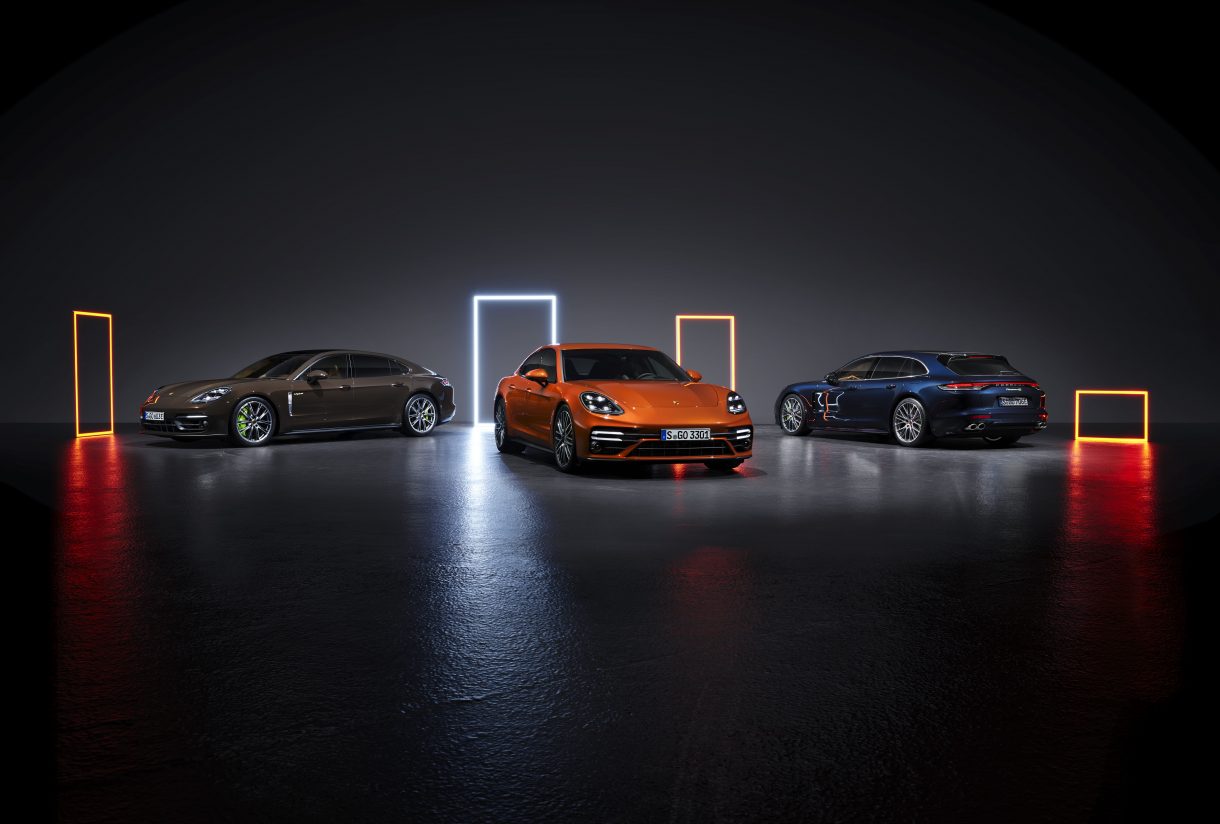 The Porsche Panamera hybrid range now has up to almost 700 hp of power