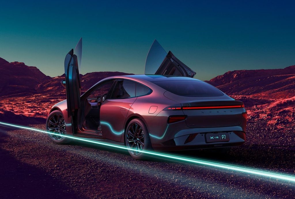 Xpeng P7 Wing Limited Edition, a limited edition car that looks tuned ...