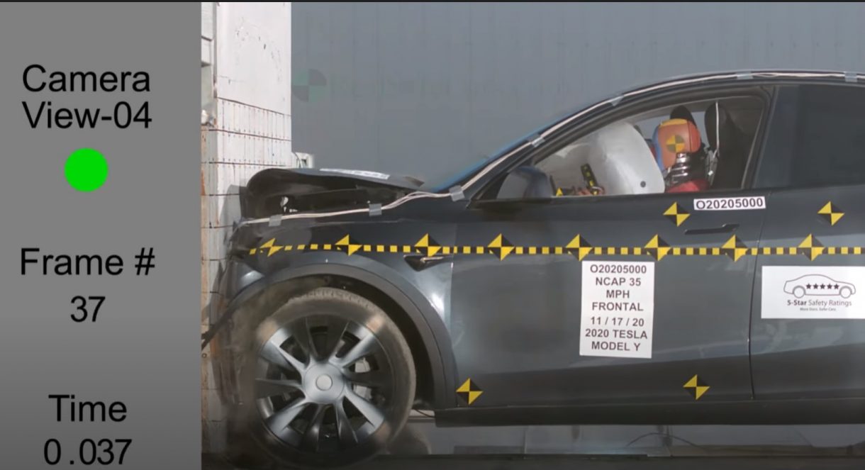 Nhtsa model y store