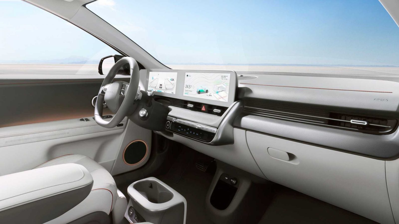 Hyundai Ioniq 5 Interior - Driving ECO
