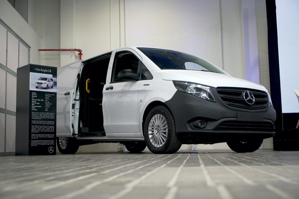 Mb electric vans range store