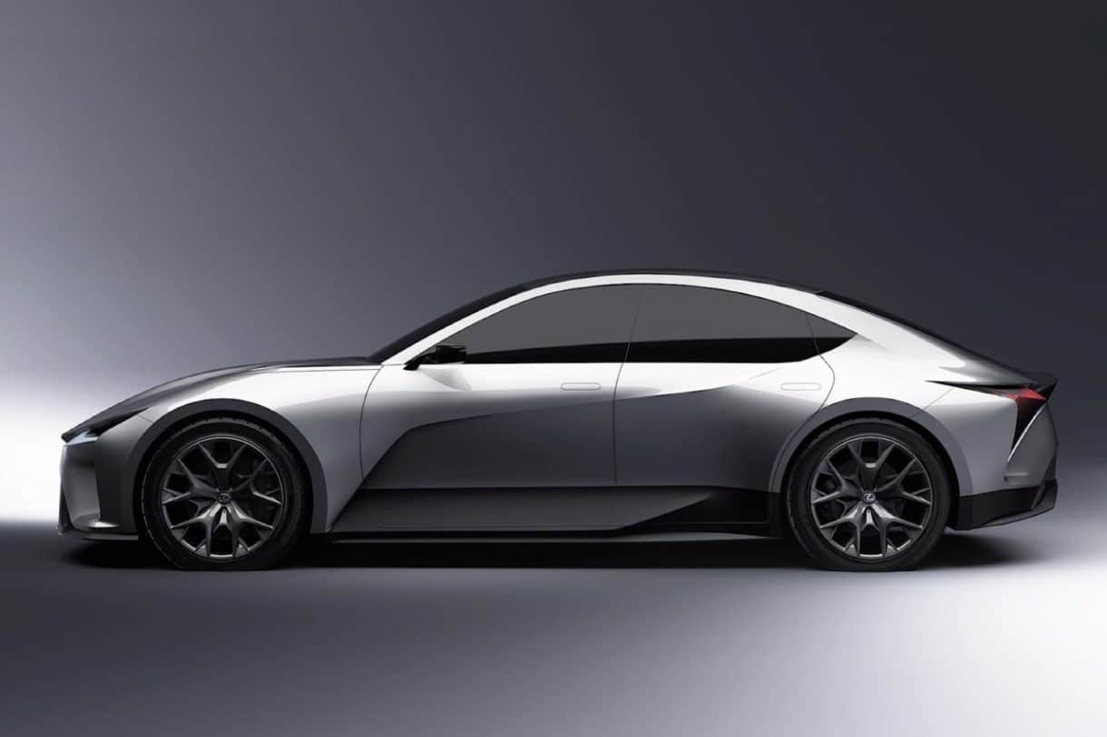 El Lexus Electrified Sedan muestra más imágenes de su diseño