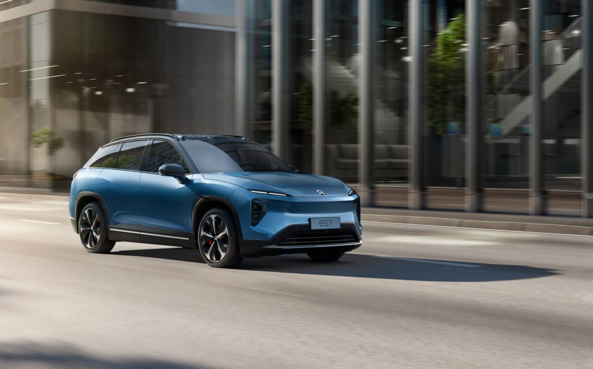 NIO ES7 the Chinese electric SUV that will arrive in Europe
