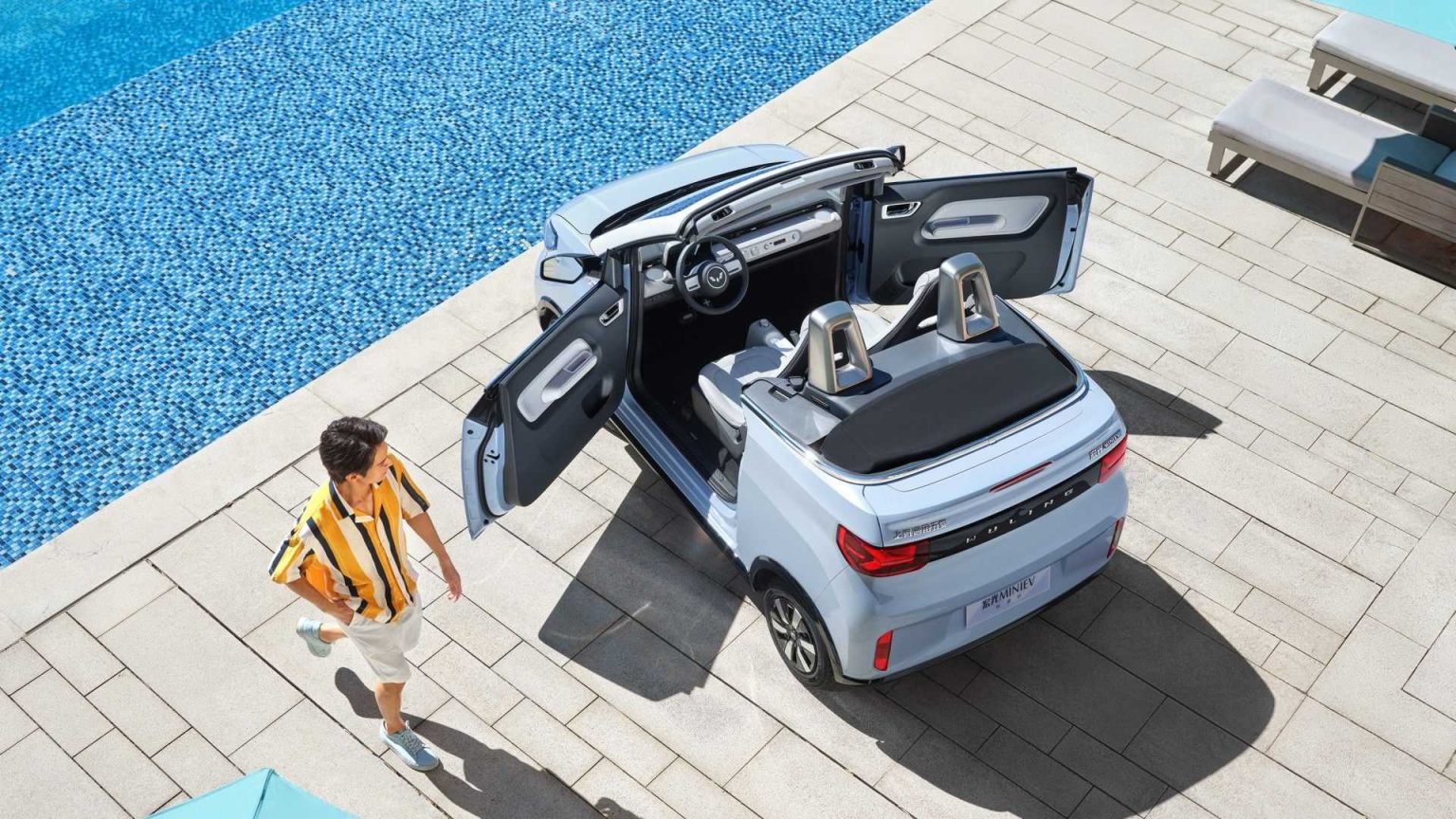 Wuling Hong Guang Mini Cabrio: eléctrico y descapotable por 14 mil euros
