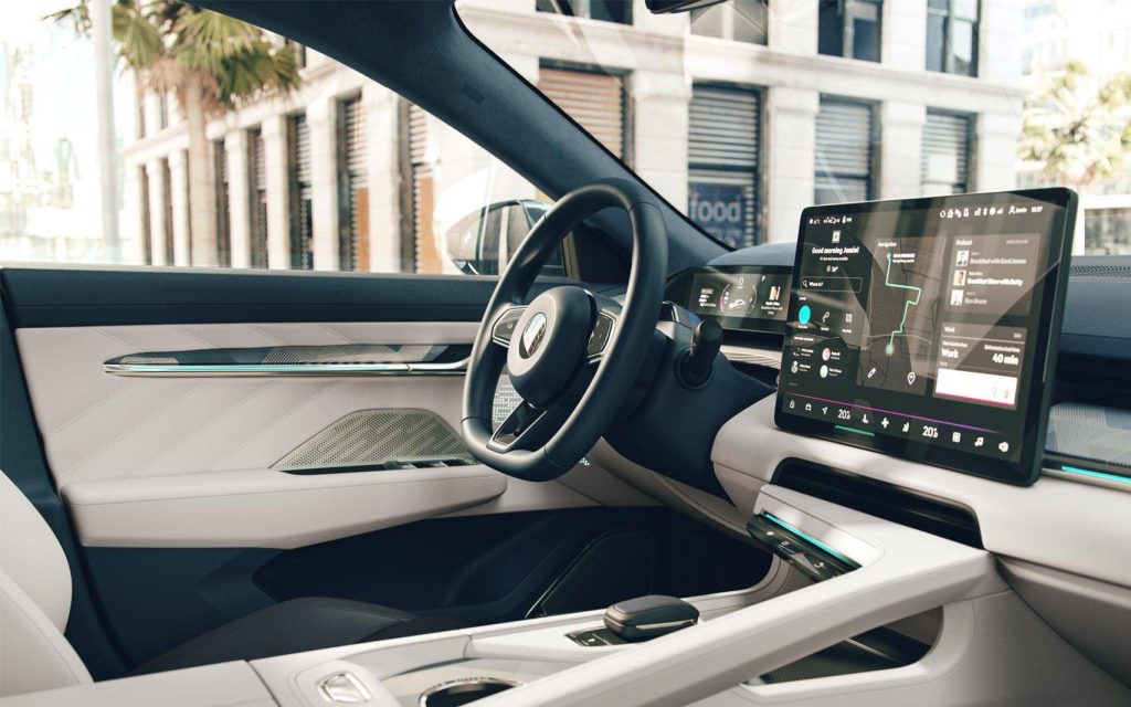 Zeekr 001 Interior - Driving ECO