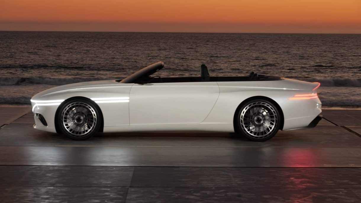 Genesis X Convertible, el tercer prototipo eléctrico con el diseño ...