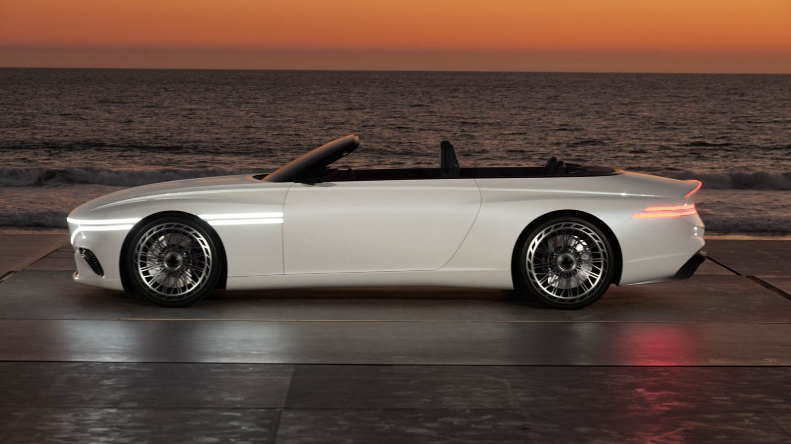 Genesis X Convertible, el tercer prototipo eléctrico con el diseño ...