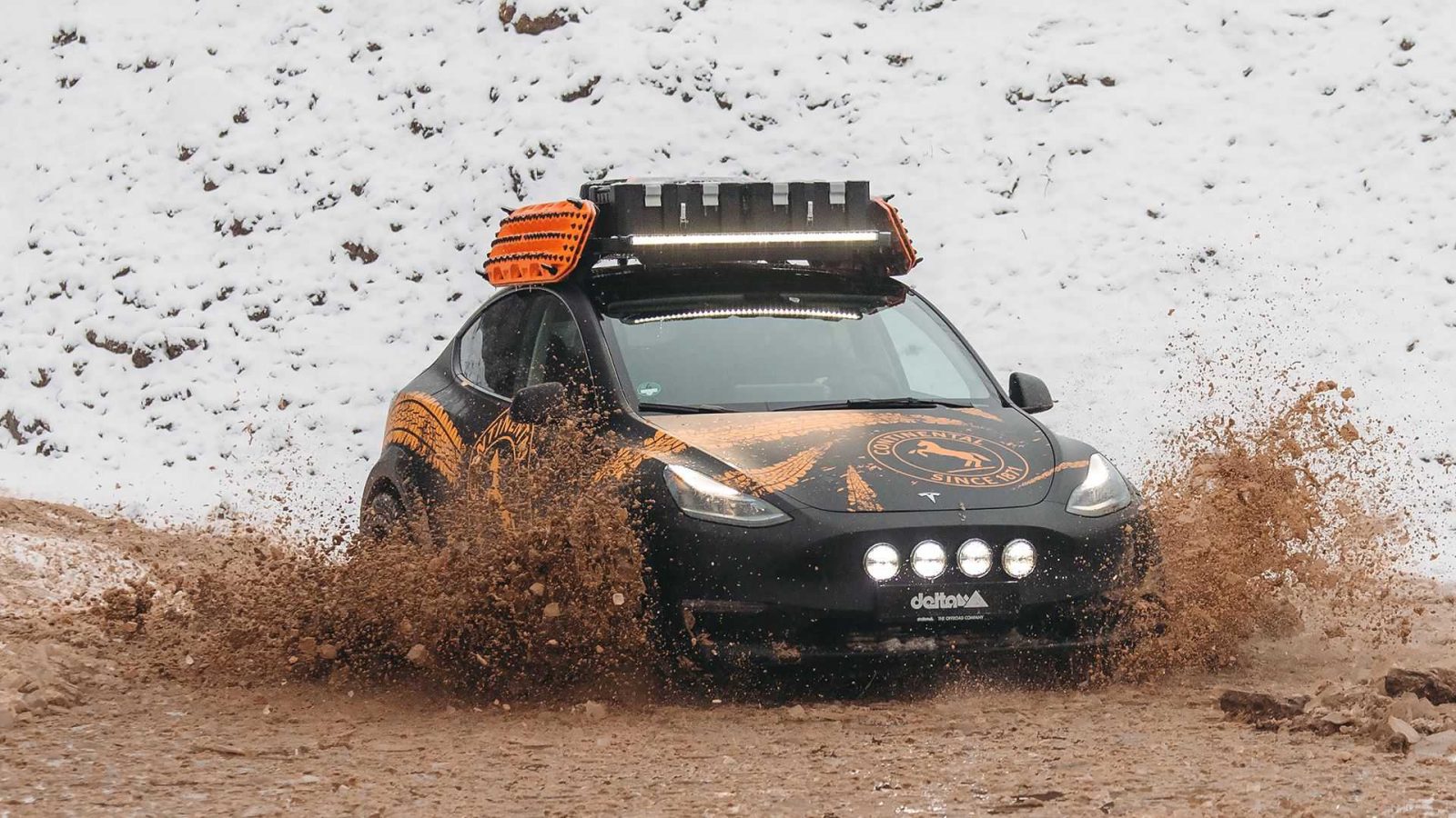 Delta4x4 convierte tu Tesla Model Y en un vehículo off-road