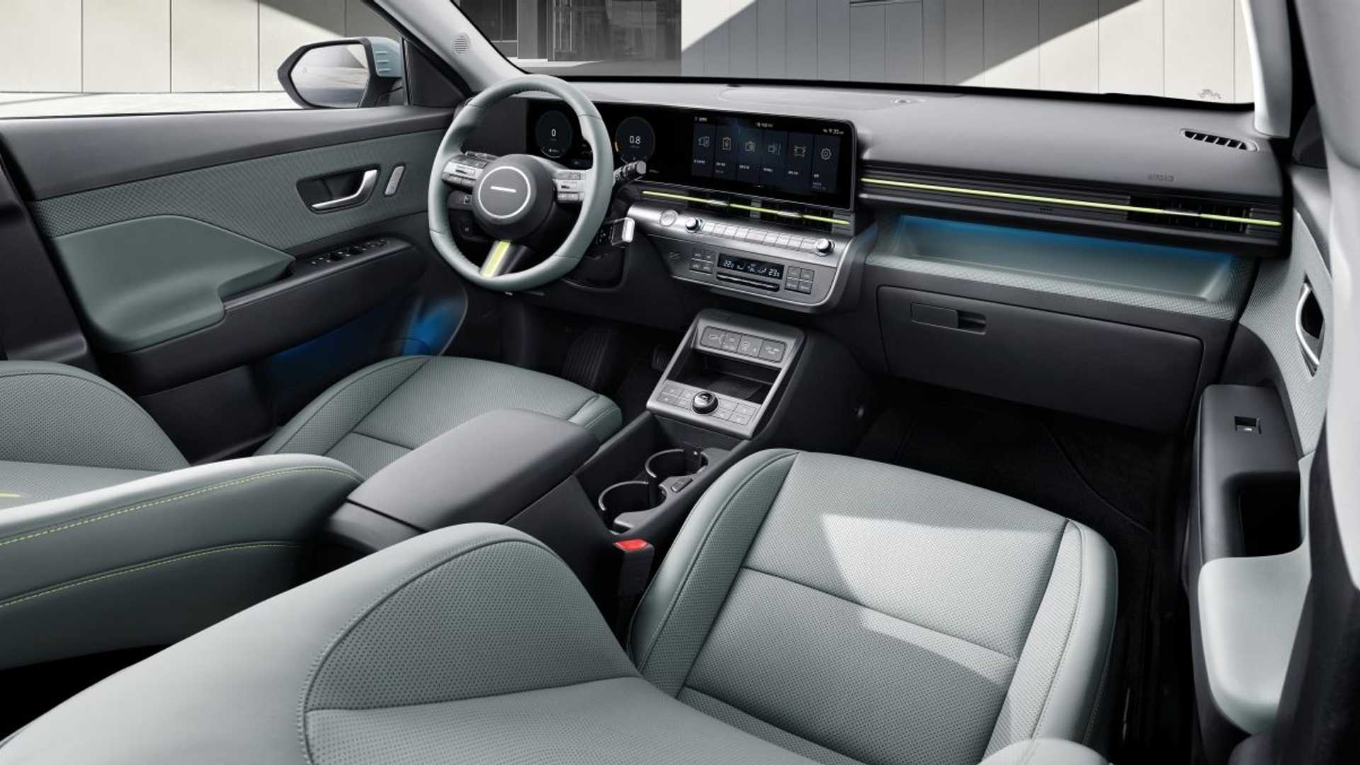 Hyundai Kona 2024 Interior Driving ECO