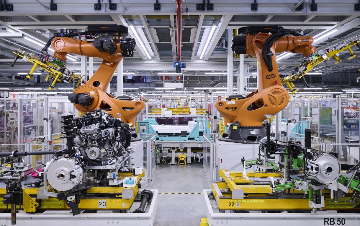 Bmw Regensburg Production Robots - Driving ECO