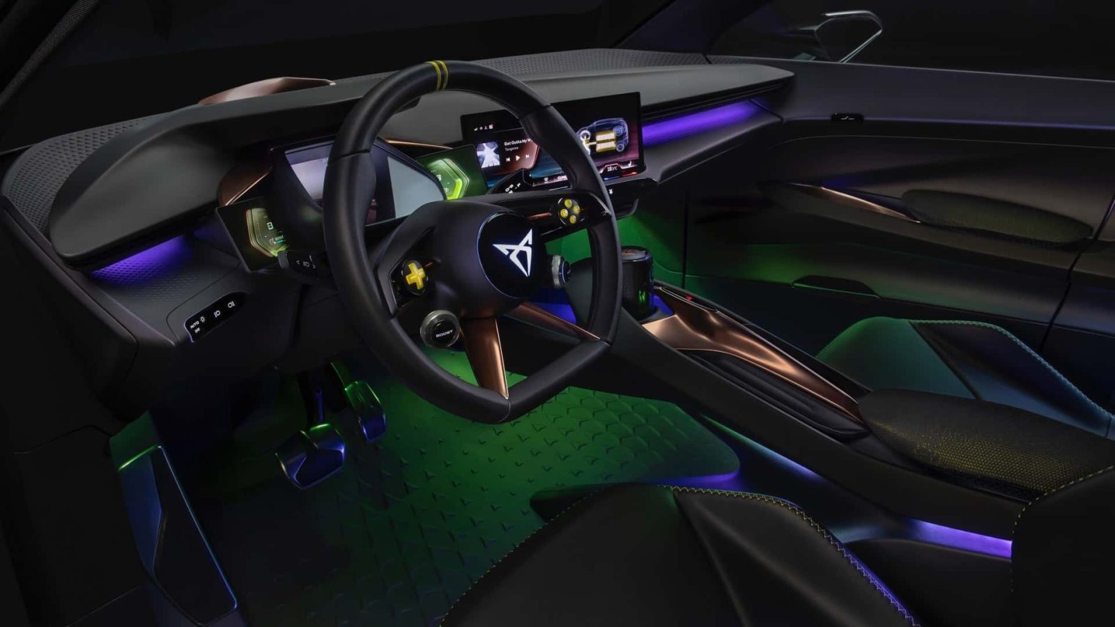 Cupra Raval 2025 Interior Driving ECO
