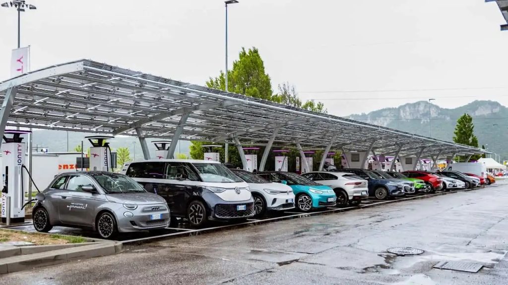 IONITY ouvre sa plus grande borne de recharge en Italie
