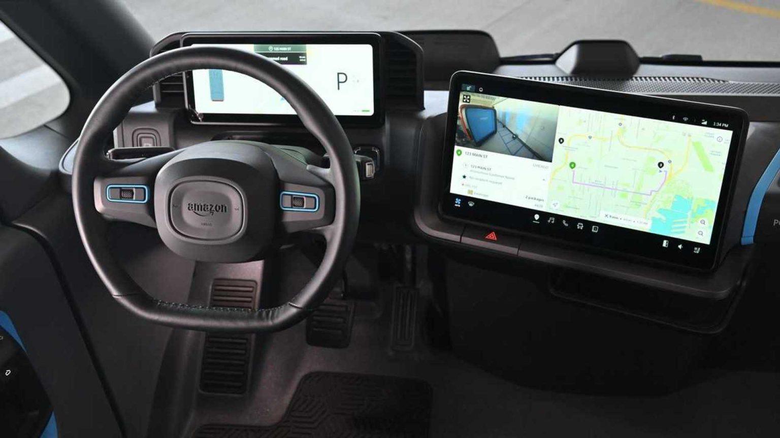 Rivian Edv 500 Amazon Interior - Driving ECO