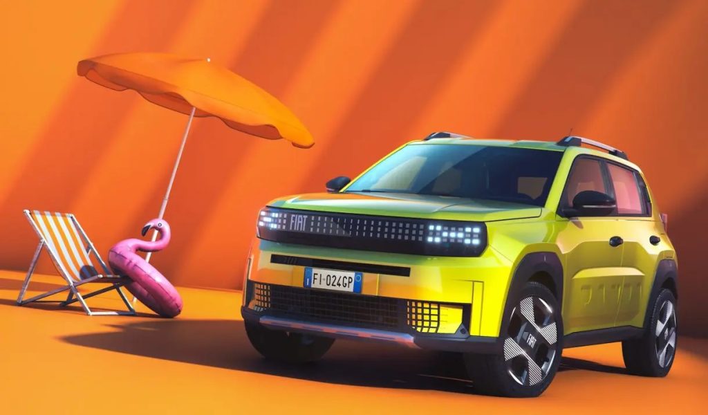 The FIAT Grande Panda is the electric version of an Italian classic