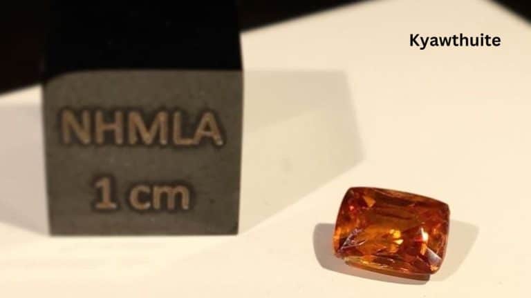 Kyawthuite: El mineral de 1.61 quilates que desafía la naturaleza.
