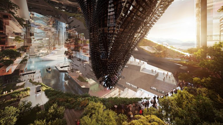 The Line: Saudi Arabia's futuristic megacity takes shape amidst mirrors ...