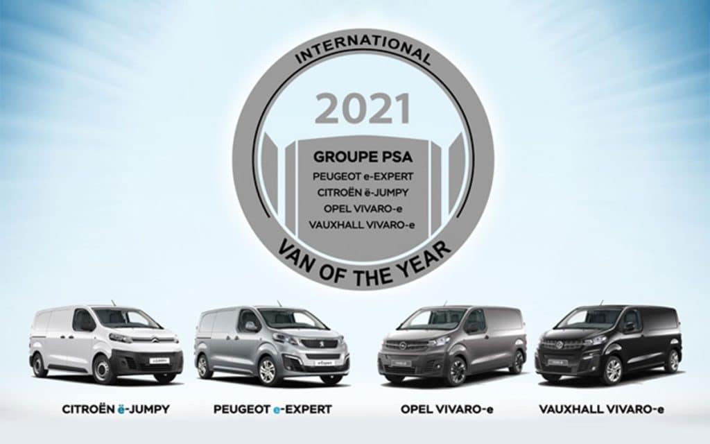 PSA Group wins the IVOTY 2021 award
