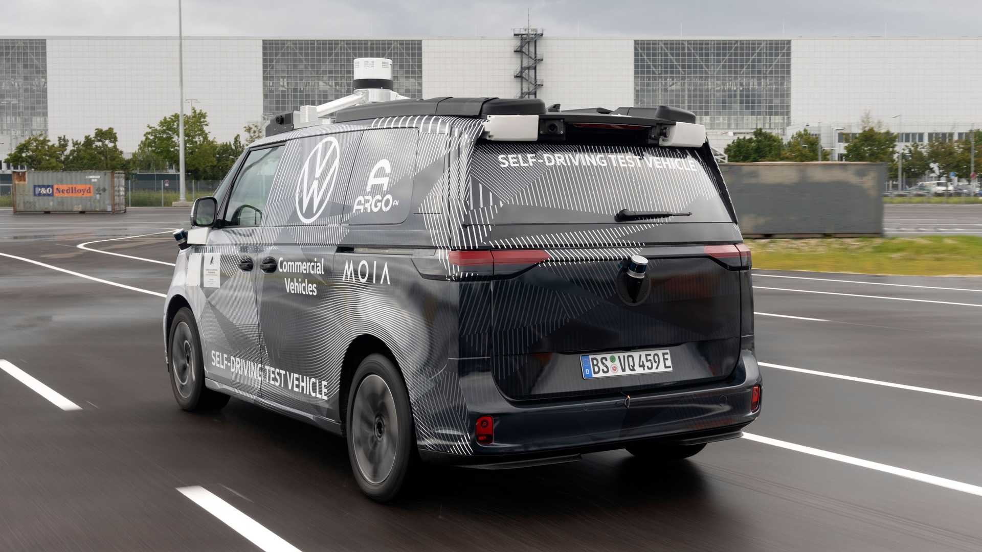 Volkswagen presents an autonomous van based on an ID.Buzz prototype
