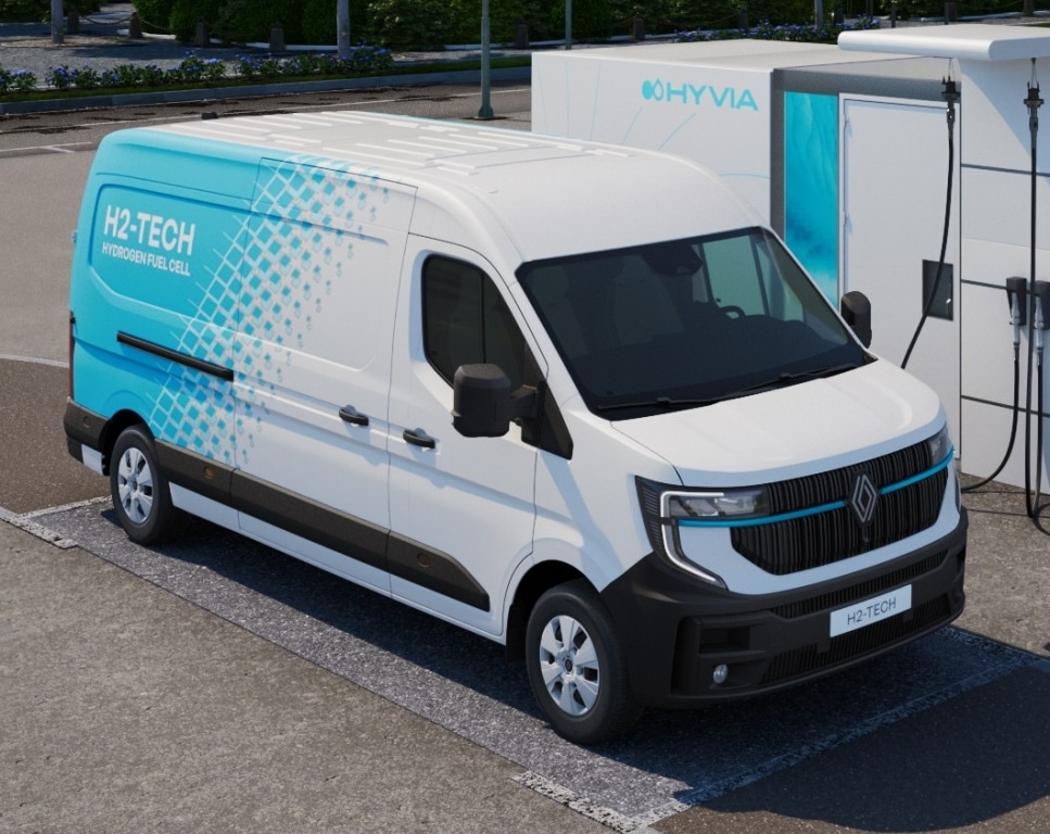Renault Master H2-Tech, versiunea de hidrogen cu 700 km de autonomia și ...