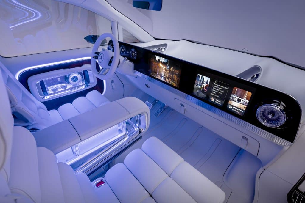 Mercedes-Benz Vision V: el arte de viajar en la nueva era del lujo ...