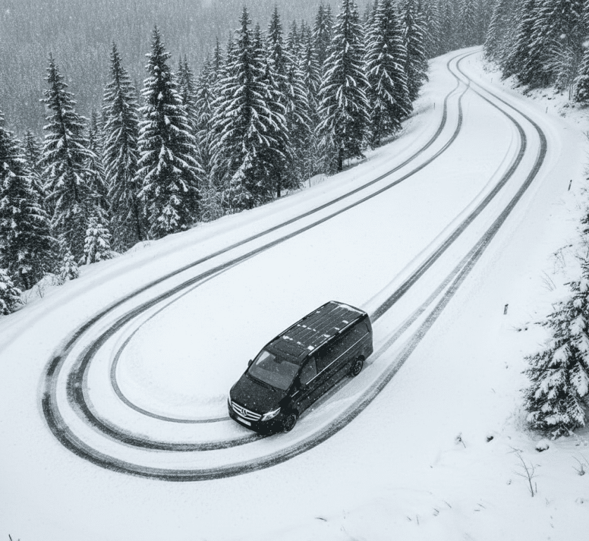 Winterbanden en sneeuwkettingen voor bestelwagens/campers: gids voor ...