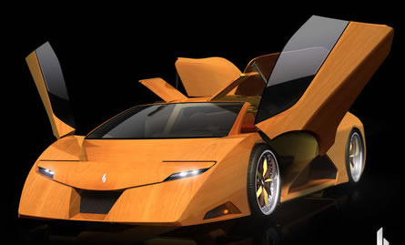 Más datos del Splinter, el primer auto deportivo de madera