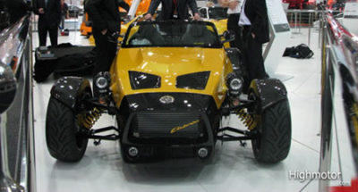 Elfin Type 5 presentado en el Salón de Sydney