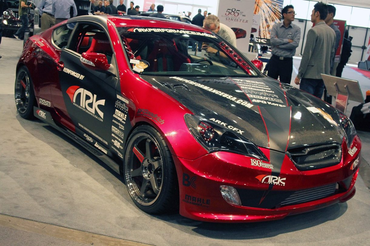 SEMA 2010 ARK Performance prasentiert sein Hyundai Genesis Coupe
