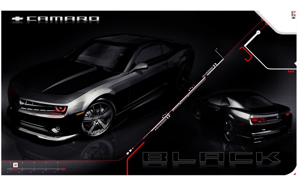 Camaro Black bo predstavljen na sejmu SEMA