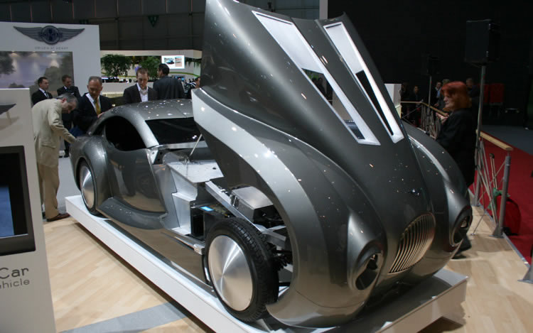 Fotos del Morgan LIFEcar Concept en Ginebra