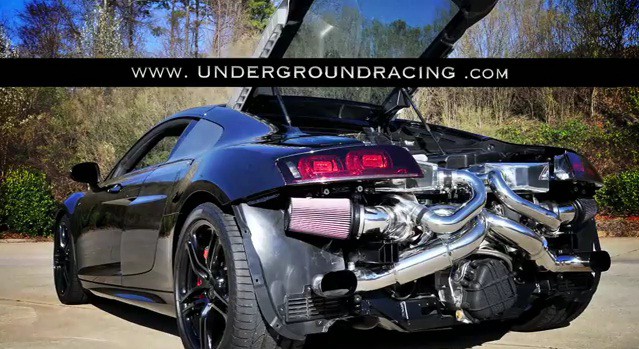 1.000 caballos para tu Audi R8 V10 gracias a Underground Racing