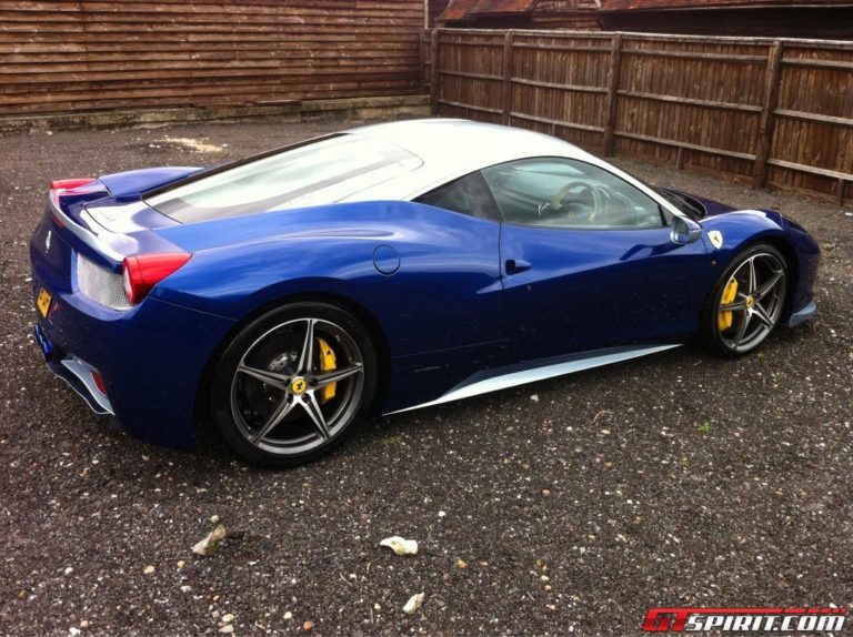 Ferrari 458 Italia azul cromo ¿interesante personalización o un ...