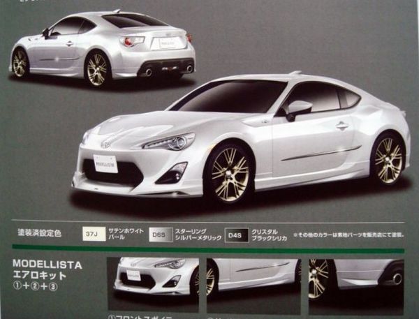 El Toyota FT-86 se filtra a través de un catálogo de JDM