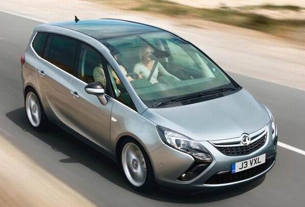 El nuevo Opel Zafira Tourer también agrega la opción del gas natural