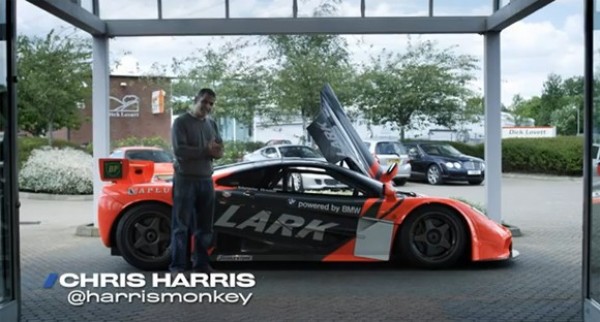 Chris Harris y el McLaren F1 GTR