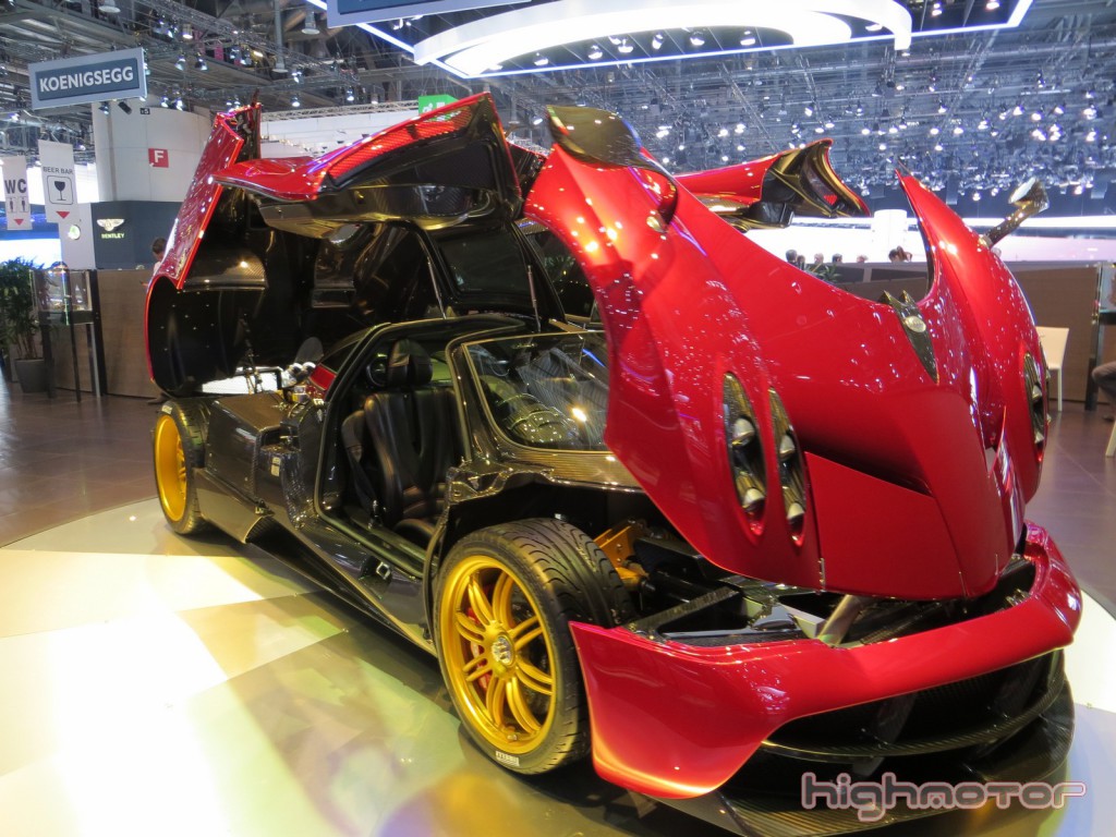 Pagani au Salon de Genève 2013