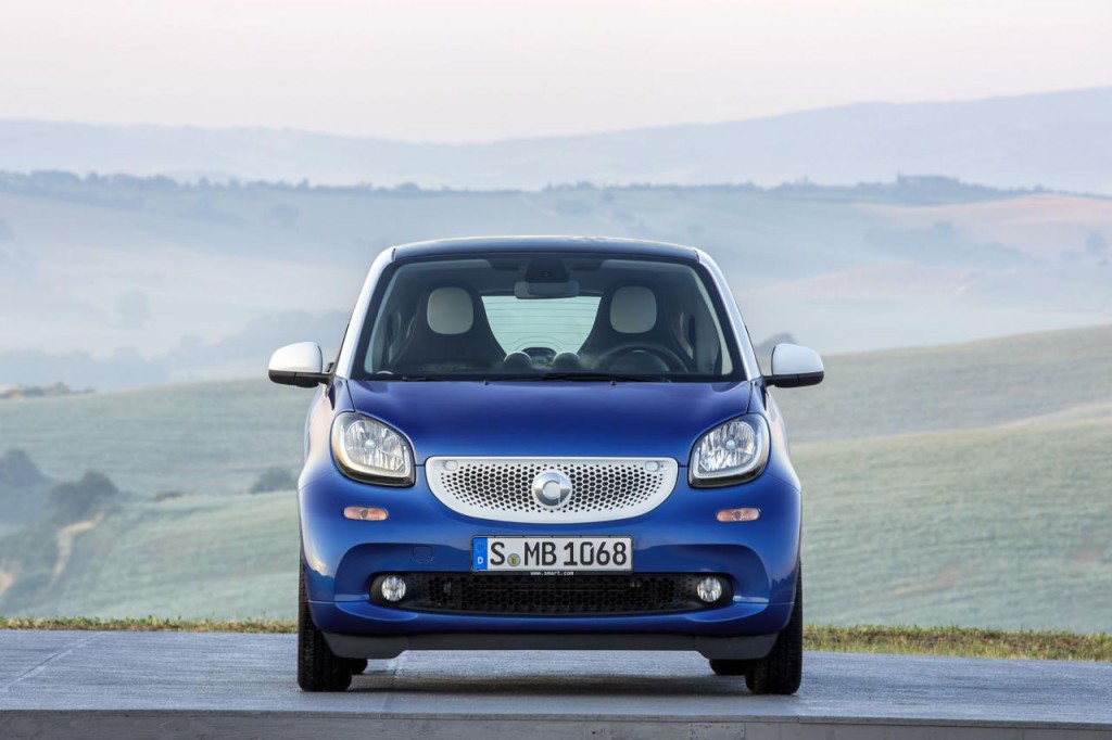 Todos os detalles dos novos Smart Fortwo e Forfour