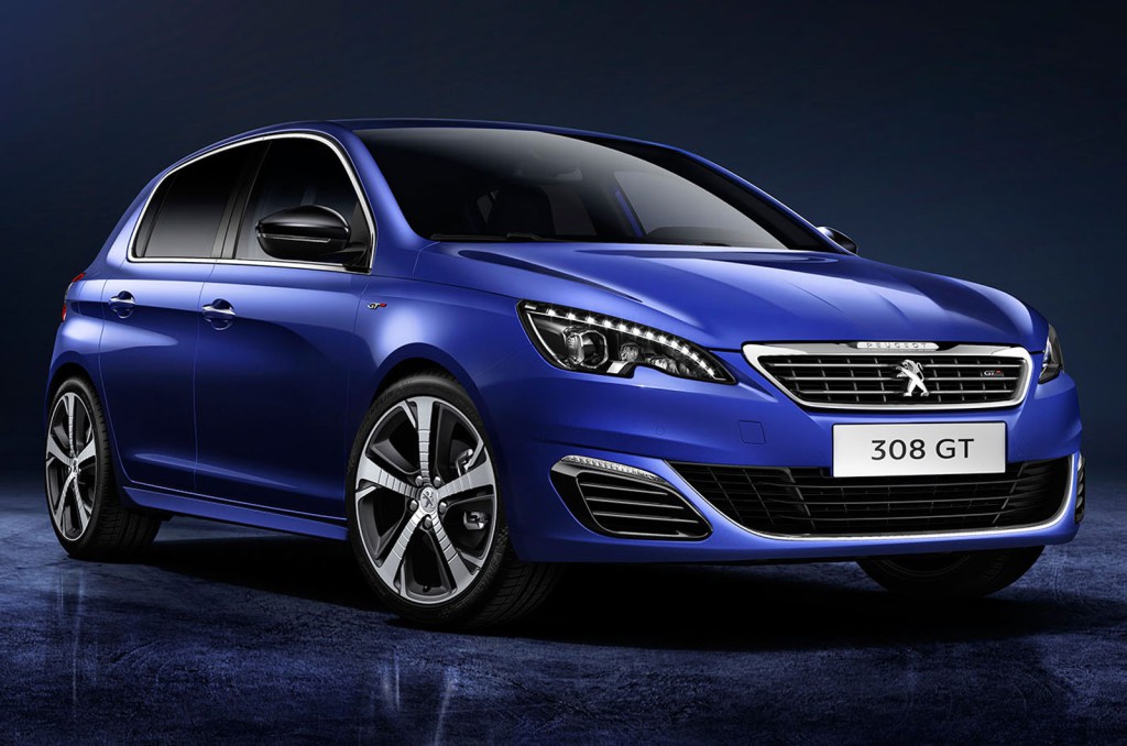 New Peugeot 308 GT: 이미지 및 공식 데이터