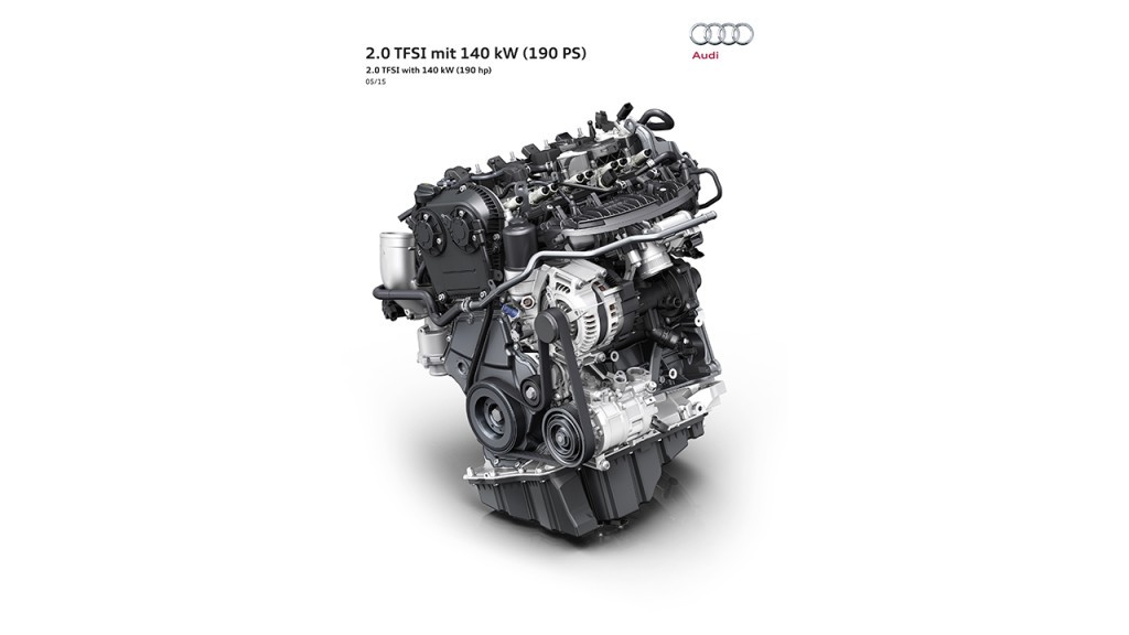 Audi presents its new 2.0 hp 190 TFSI engine