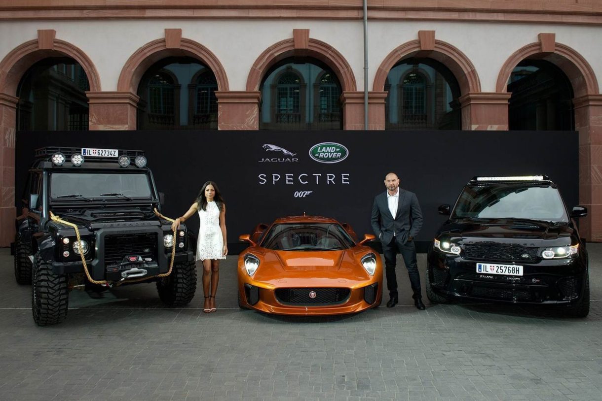 Spectre cars, nový film o Jamesi Bondovi