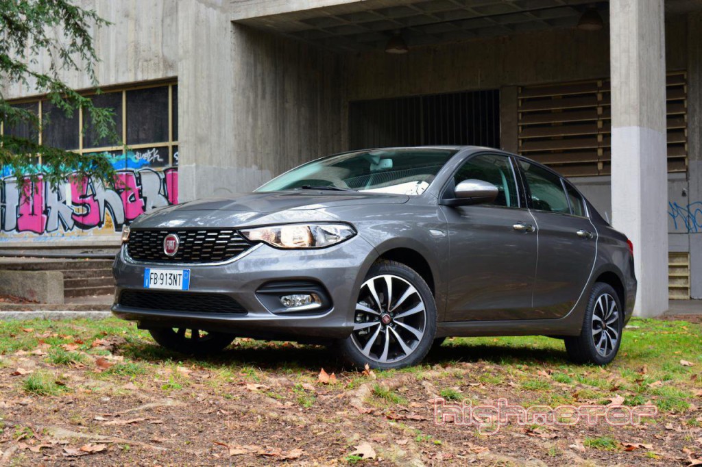 Fiat Tipo 2016, presentation och test i Madrid