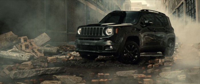 Un todoterreno de película: el Jeep Renegade Amanecer de la Justicia ...