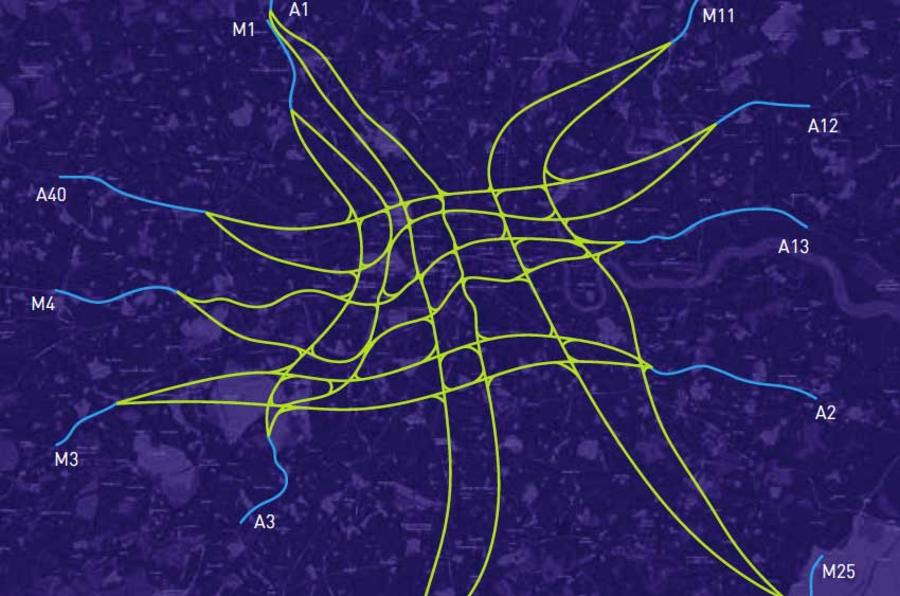 Amazing underground transportation of autonomous vehicles