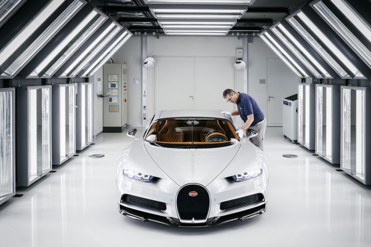 Les clés de la Bugatti Chiron et de sa fabrication