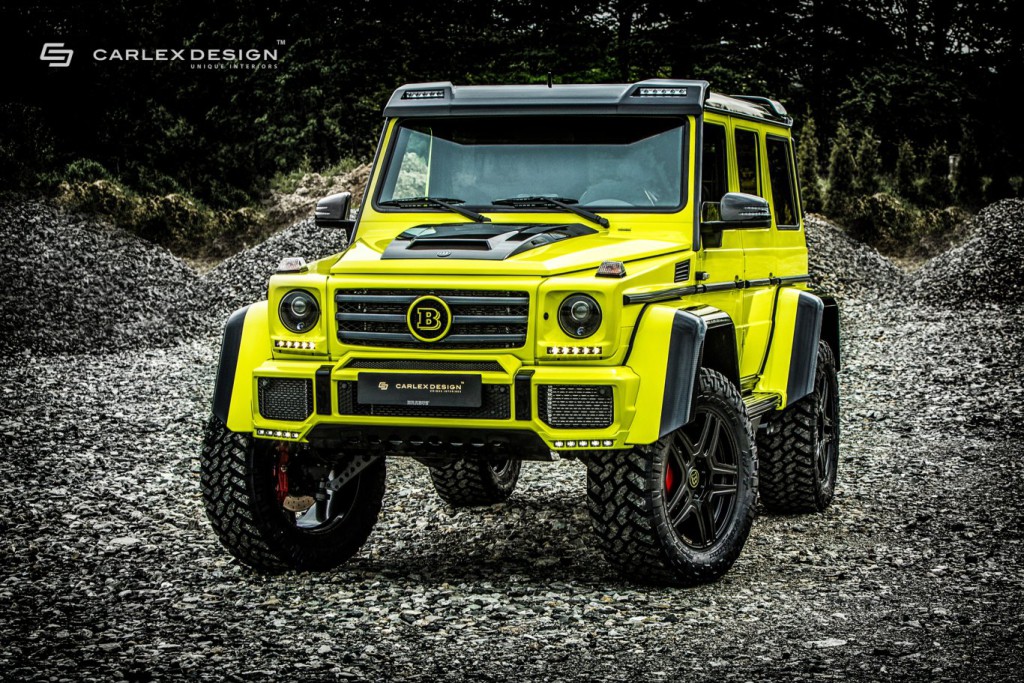 El Mercedes G500 4x4² se viste gracias a Carlex Design