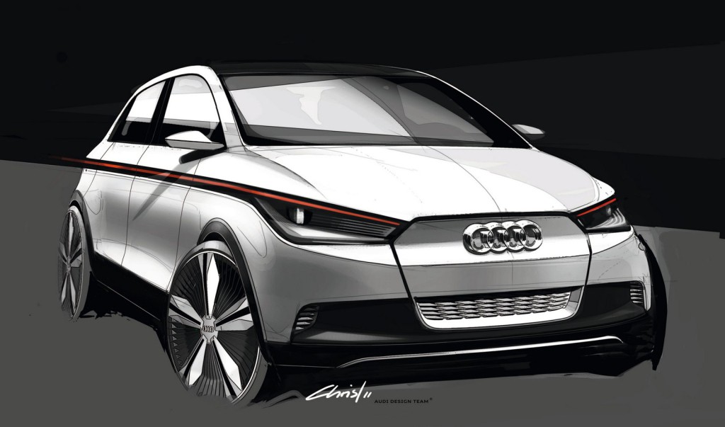 Audi bereidt een elektrisch en autonoom stadsmodel voor